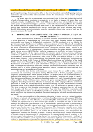 Negotiations of university students with specific learning disabilities ...