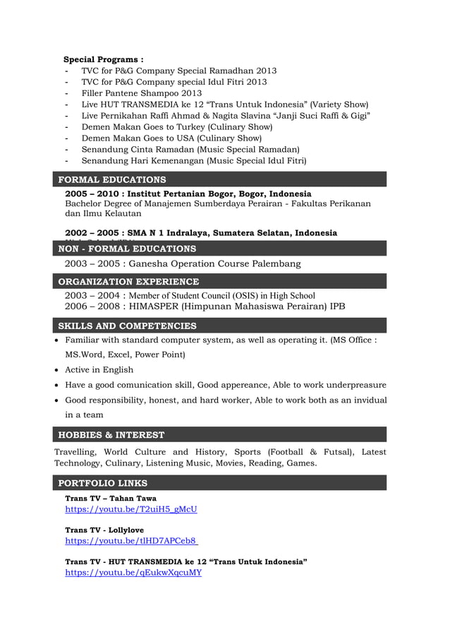 AHMAD JUAIDI KHAMSANI (DIDI) CV NEW | PDF
