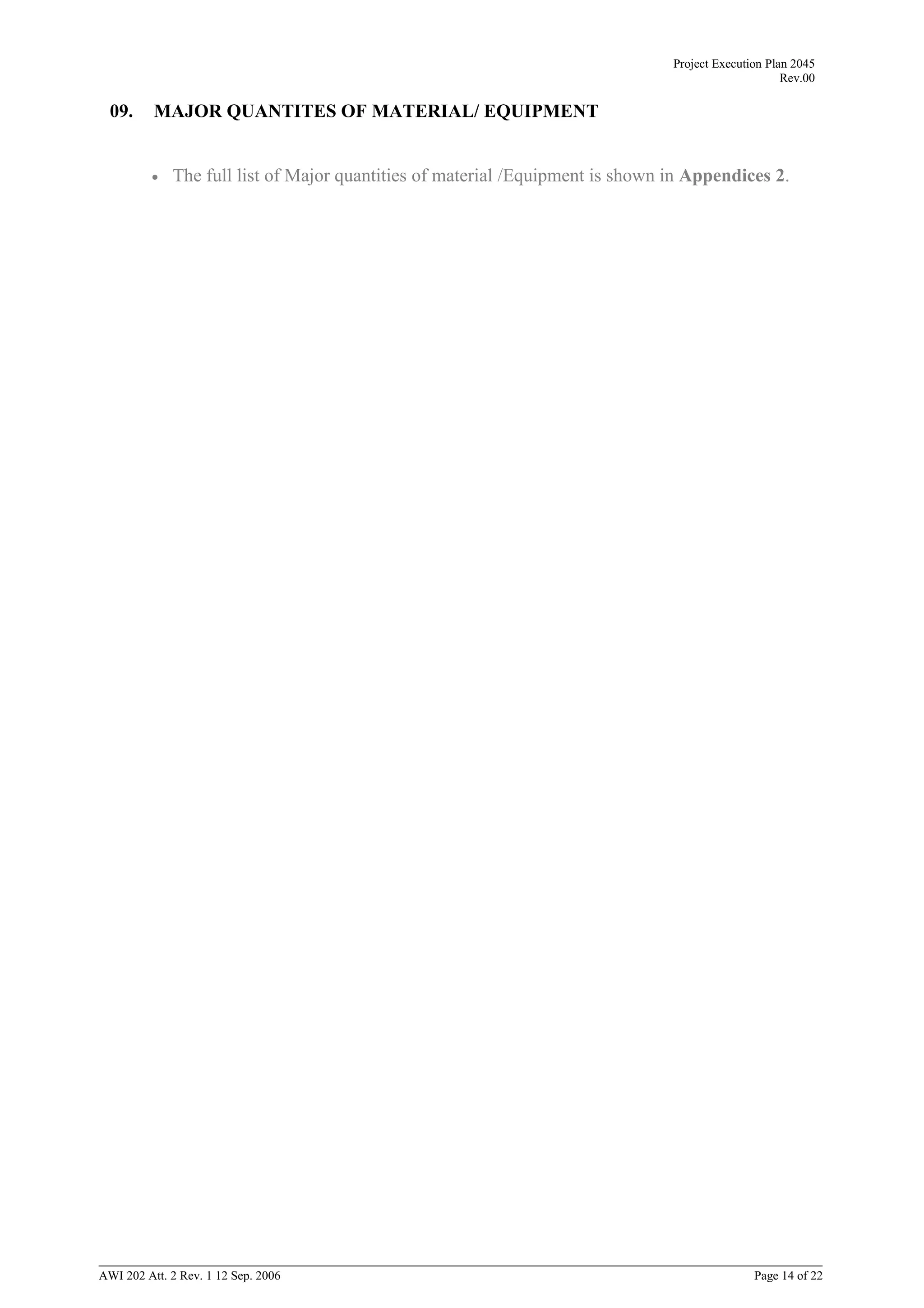 Rihan Height Project Execution Plan-Rev00 | DOC