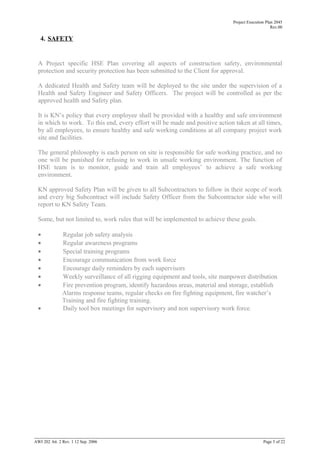 Rihan Height Project Execution Plan-Rev00 | DOC