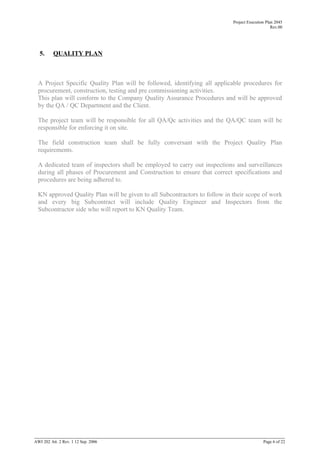 Rihan Height Project Execution Plan-Rev00 | DOC