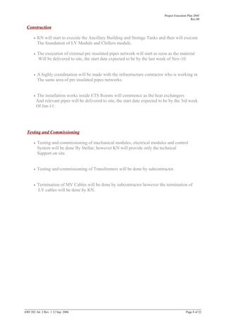 Rihan Height Project Execution Plan-Rev00 | DOC