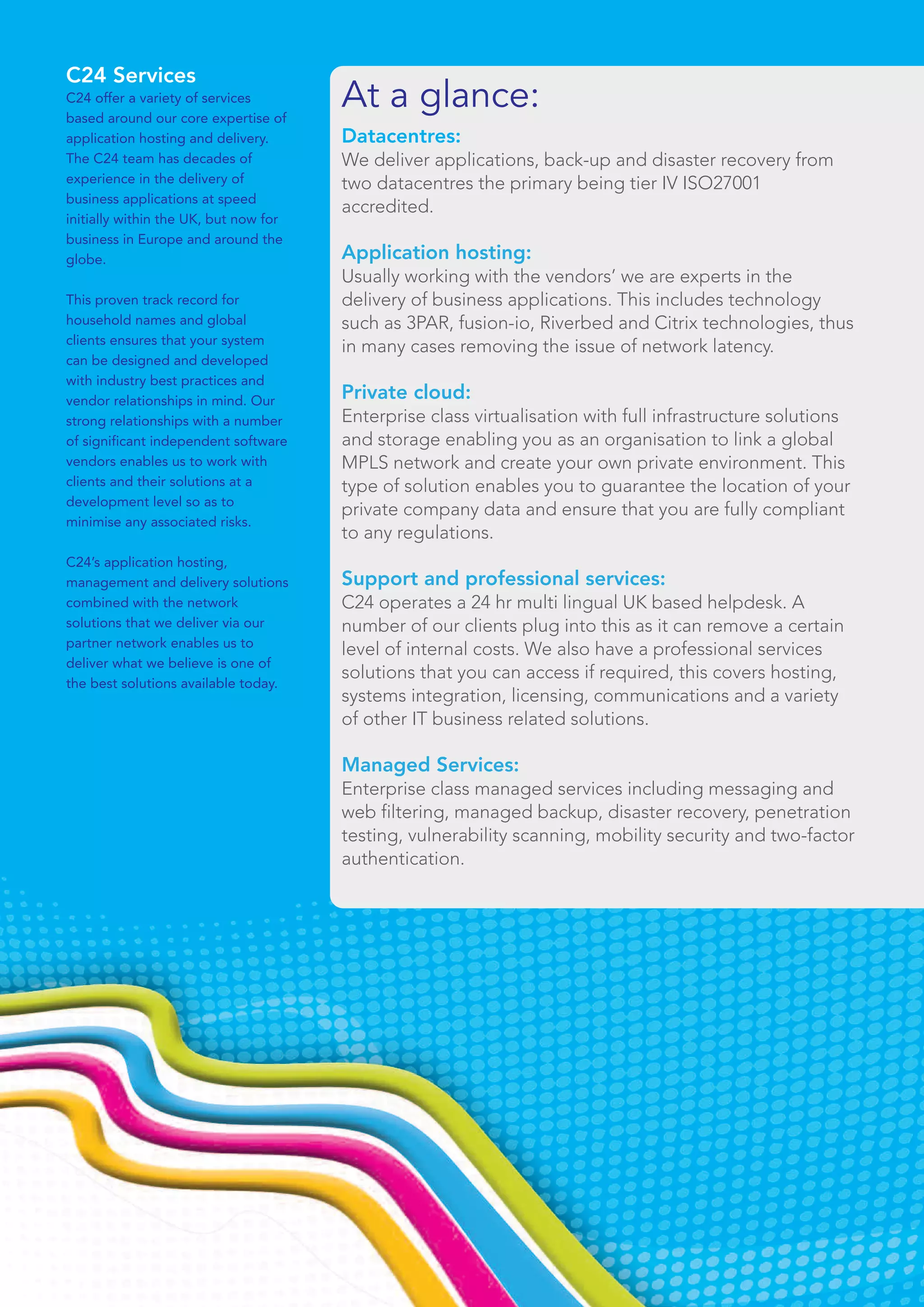 C24 company overview brochure lowres | PDF