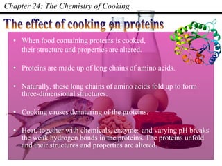 C24 the chemistry of cooking | PPS