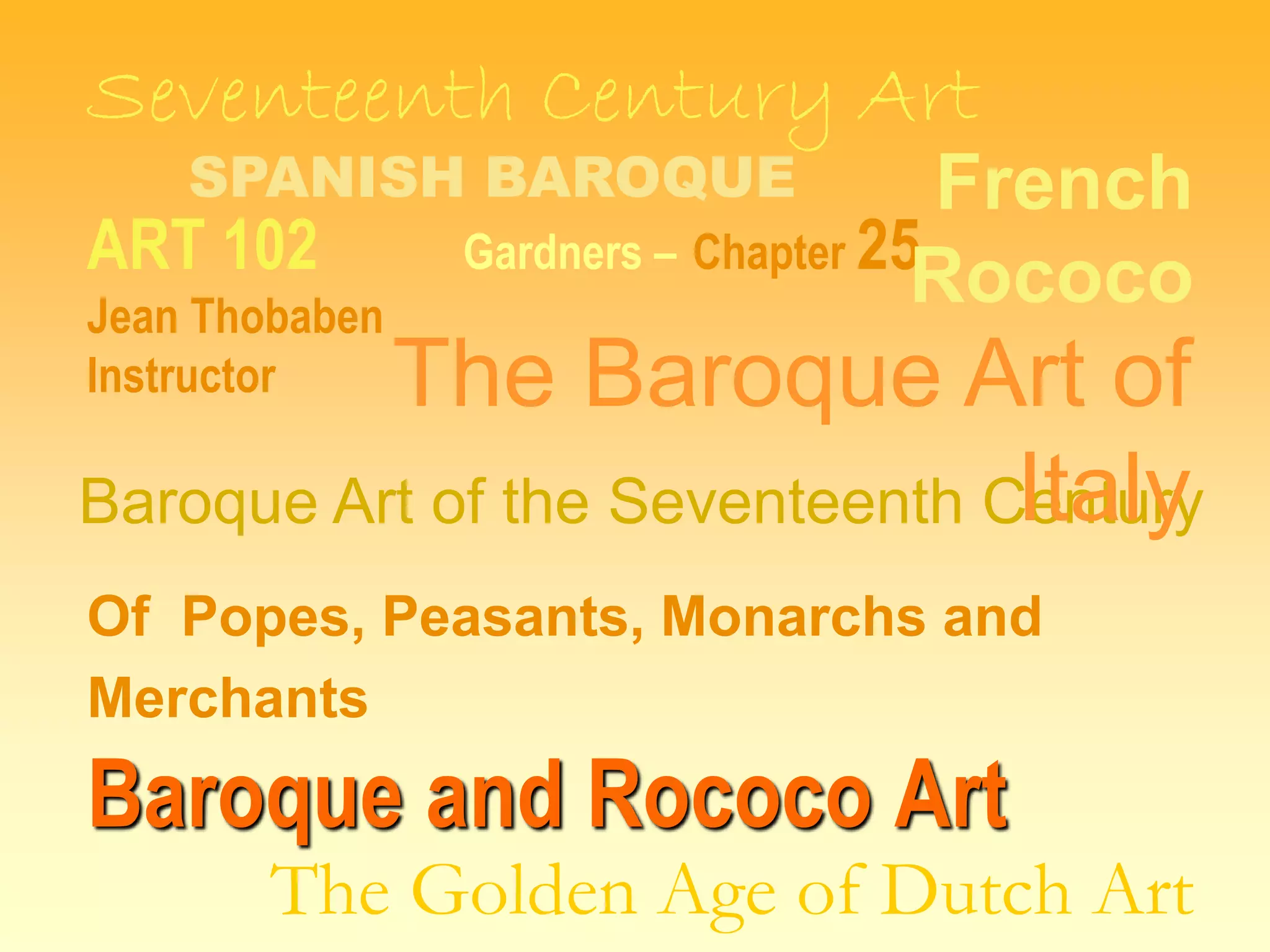 07 Baroque Art in Northern Europe | PPTX