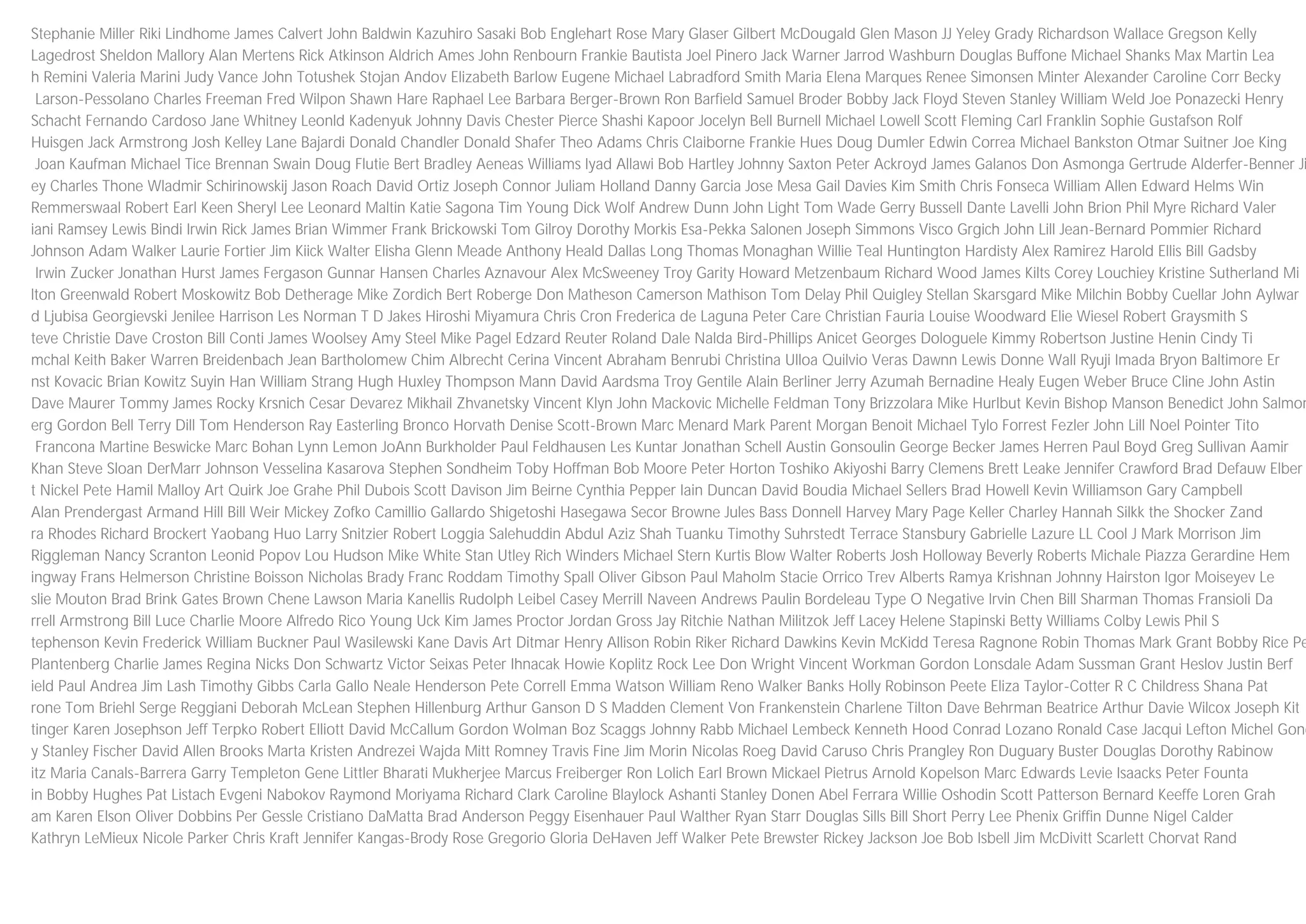 C25 benjamin-moore-chris-webber-frances-conroy-per-holst-janusz-glowacki-martel-thompson-diane ...