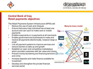 Iraq ePayments for government G2P p2G | PDF