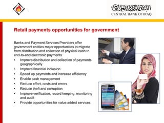 Iraq ePayments for government G2P p2G | PDF