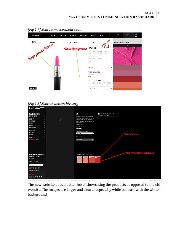 MAC COSMETICS COMMUNICATION DASHBOARD