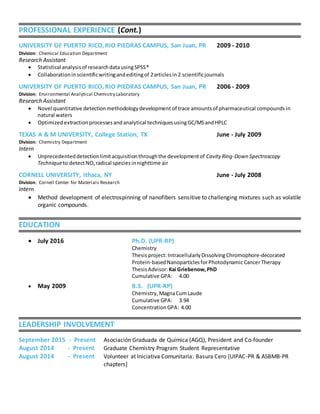 Resume Anna Molina 2016 | DOCX