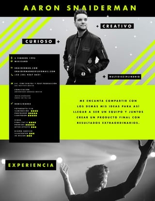 CV AARON SNAIDERMAN.compressed | PDF