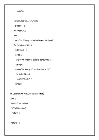 C++ 25 programs Class XII | PDF