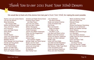 Feast Your Mind 2012 Invitation | PDF