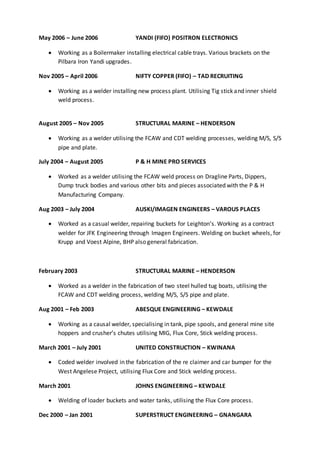 Updated Resume May 2016 Neil Chadwick | DOCX