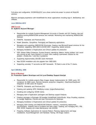 Resume | DOCX | Operating Systems | Computer Software and Applications