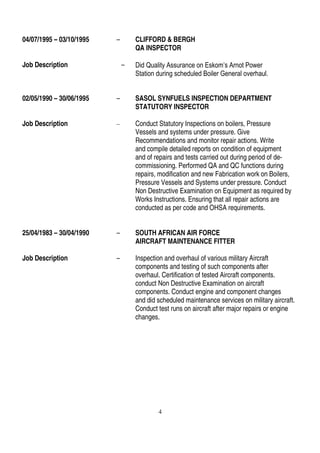 JG Smit - CV | PDF