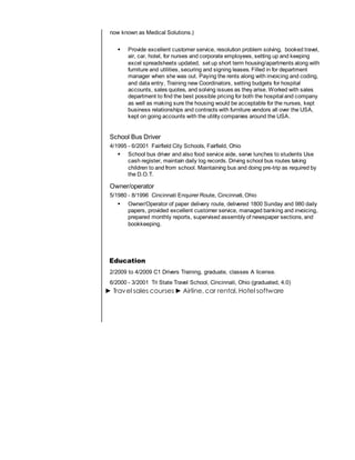 Standard Resume | DOCX