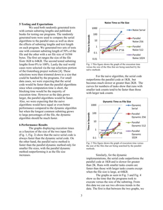 A Comparison of Serial and Parallel Substring Matching Algorithms | PDF