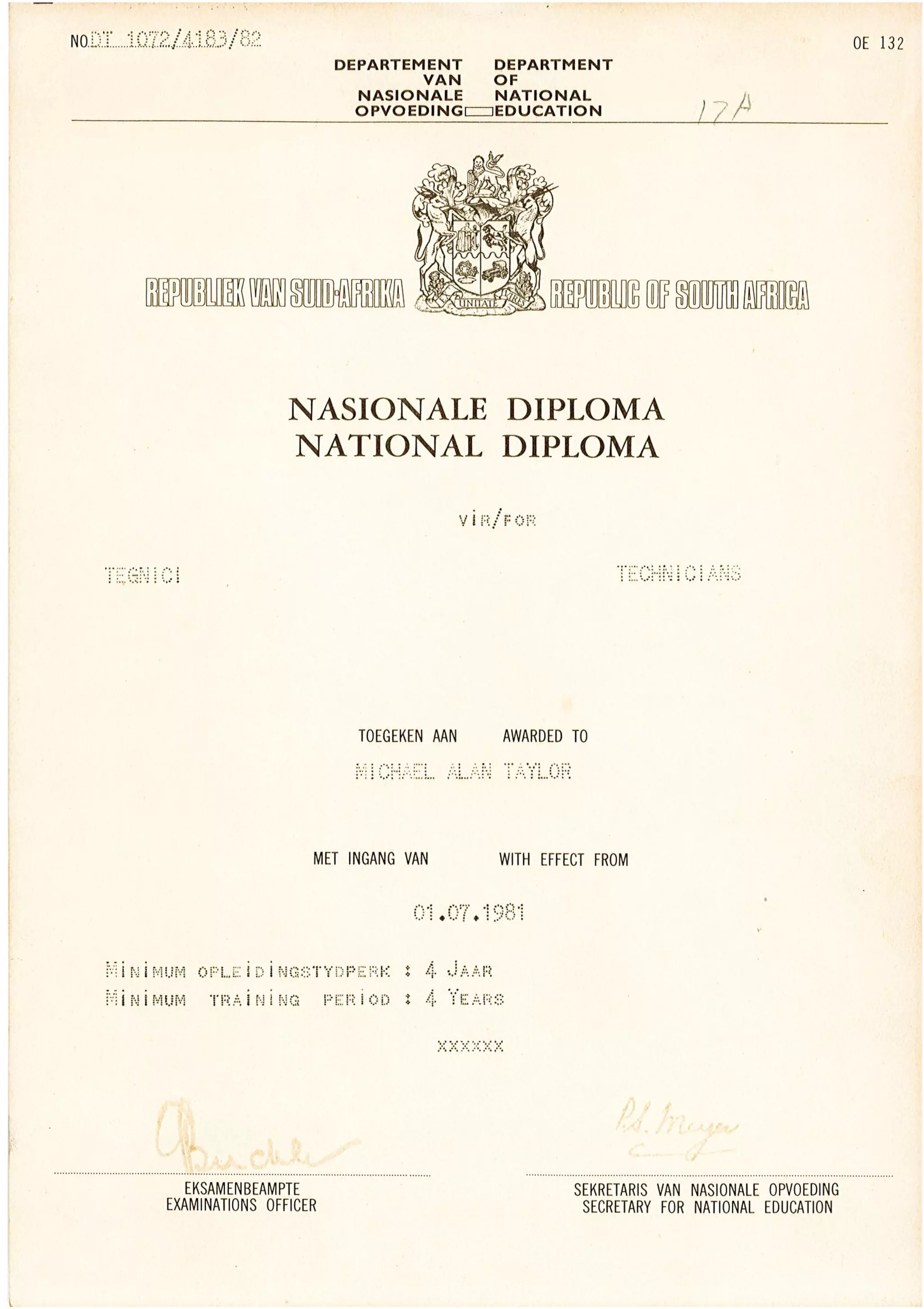 SACPCMP and DIPLOMA | PDF