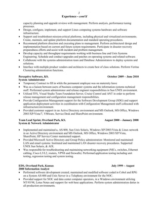 Rodney Williams System Engineer | PDF