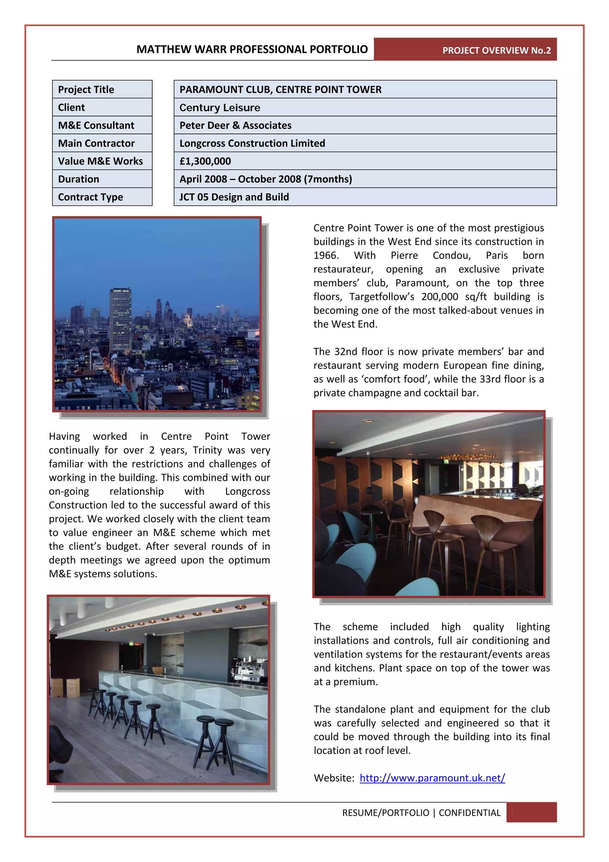 2. Brochure Paramount Club | PDF