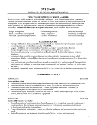 Sat Singh Fac Mgt | PDF