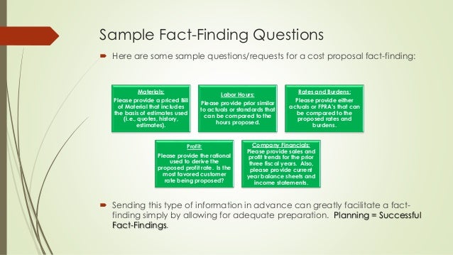 Fact-Finding + the Lean Six Sigma World