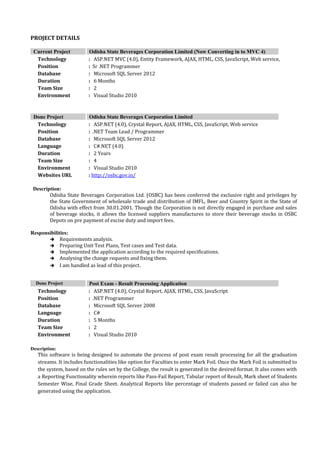 DEBENDRA_RESUME.DOC | Web Development | Internet