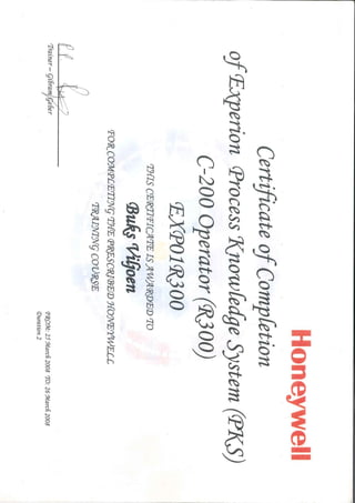 Honeywell Experion | PDF