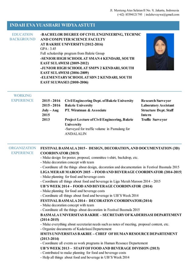 CV_Indah Eva | PDF