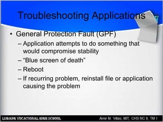 Working with Applications | PPT