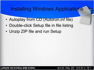 Working with Applications | PPT