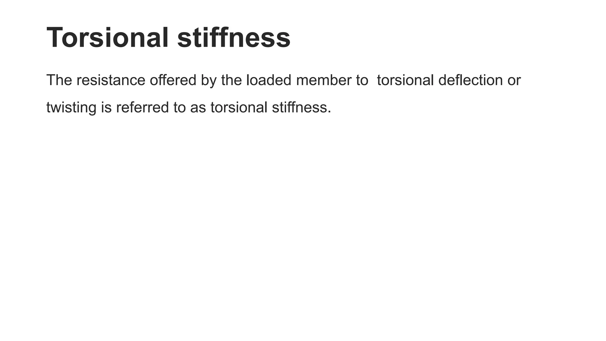 Simple torsion equation | PPTX