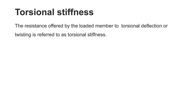 Simple torsion equation | PPTX | Physics | Science