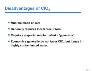 Cl2 vs ClO2 | PPT | Indoor Environmental Quality | Home & Garden