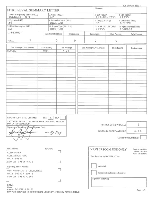 Seperation Eval | PDF