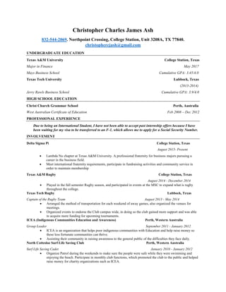 Chris Ash resume-3 | PDF