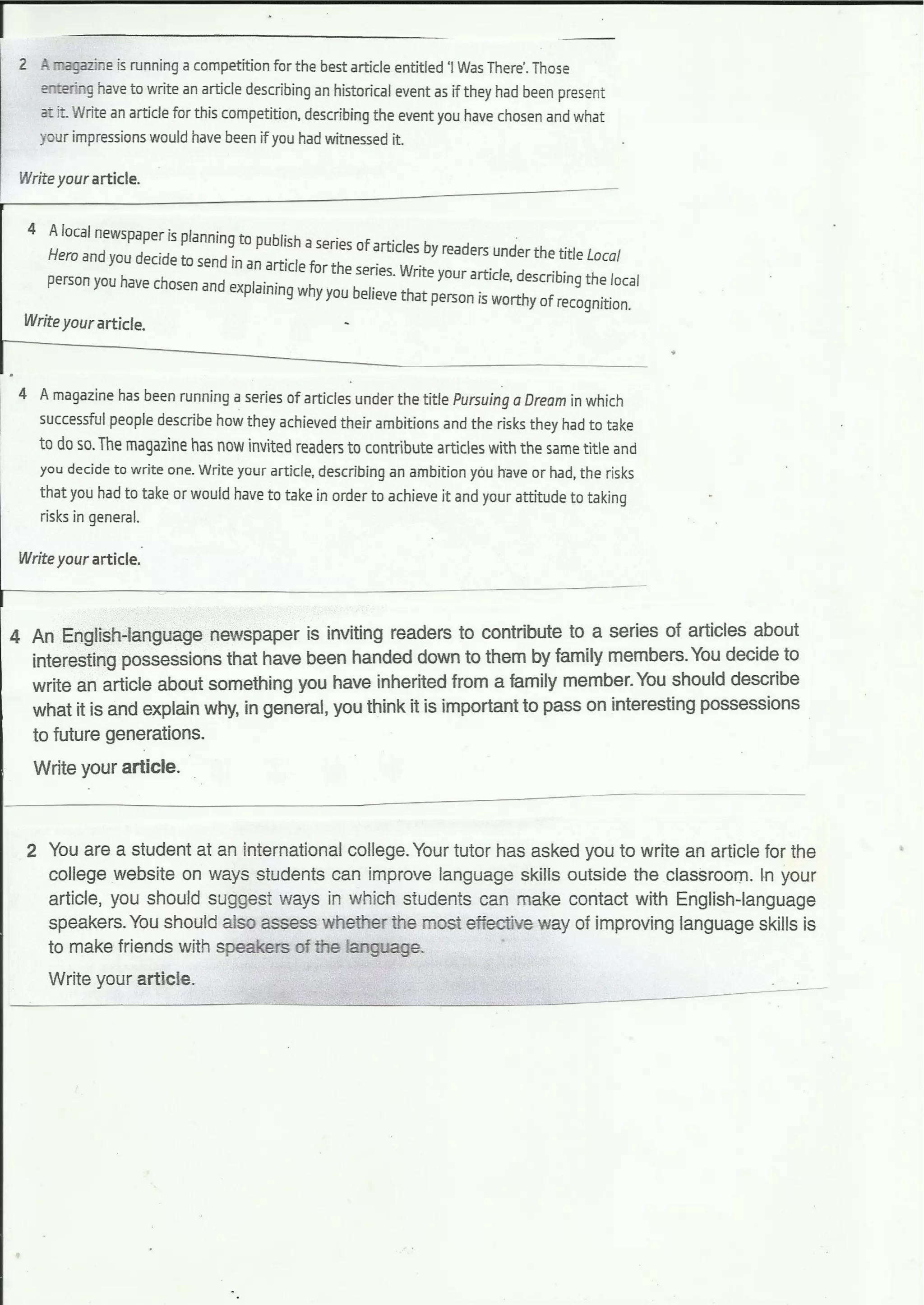 C2 article questions | PDF