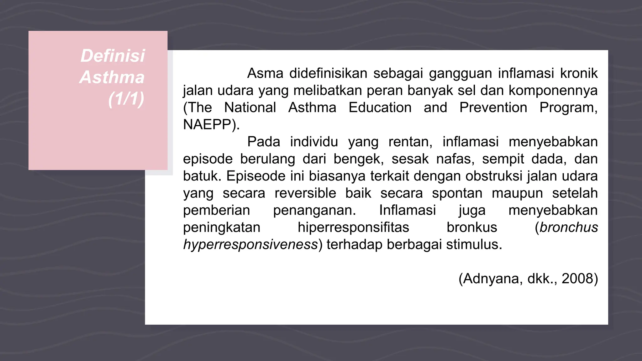 Kasus Farmakoterapi asma C2 Farmasi Unpad | PPTX