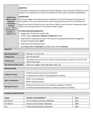 Vanitha Gaddam Resume_3.11yrs | DOC