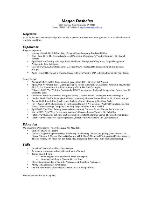 deshaies-megan-resume | PDF