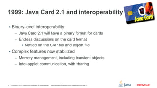Java Card, 15 years later | PPT
