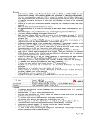 Muhammad Jebran_RF Consultant_2G_3G_LTE | PDF