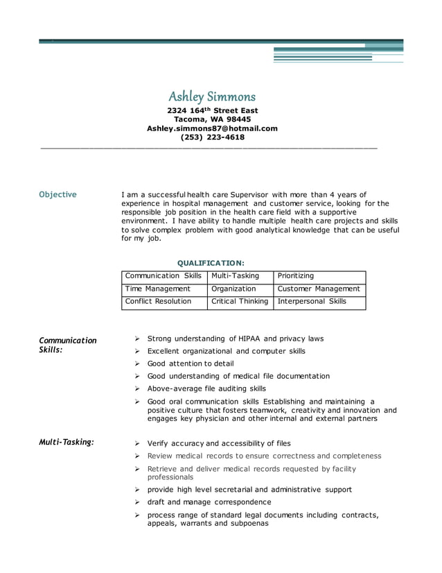 Ashley's Resume | DOCX