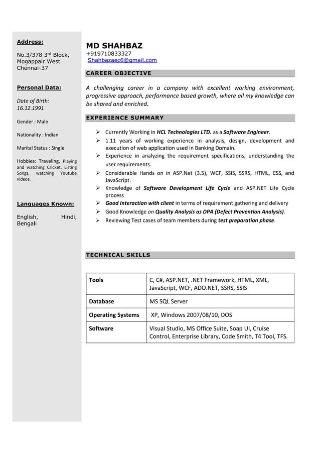 Resume | PDF