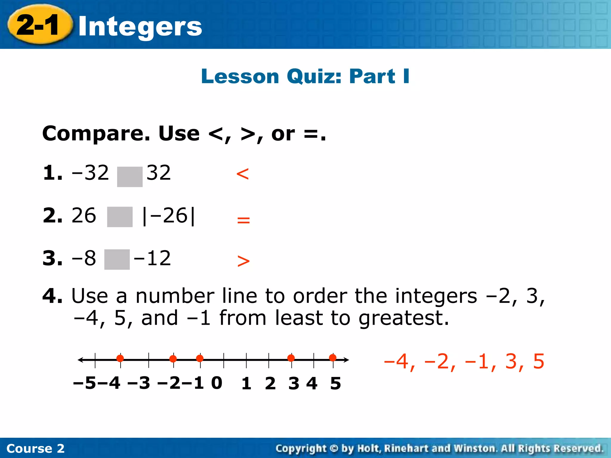 integers | PPT | Programming Languages | Computing