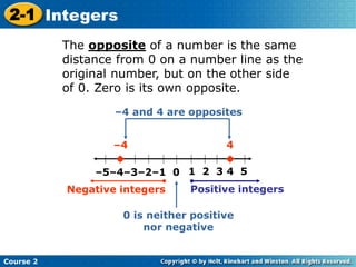 integers | PPT | Programming Languages | Computing