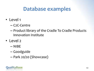 Examples of continuing projects at C2Clab; database & Happy Healthy ...