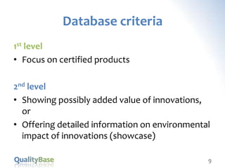 Examples of continuing projects at C2Clab; database & Happy Healthy ...