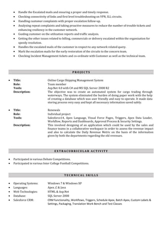 AjayKumar Resume | DOC